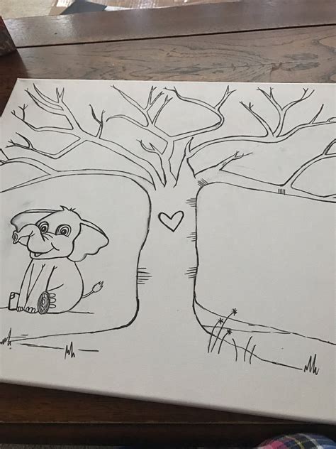 Gender Reveal Tree Etsy