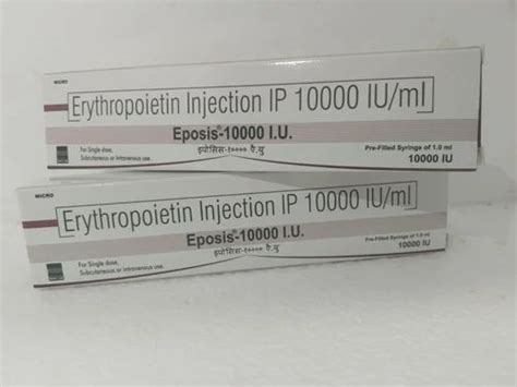 Eposis 10000 Iu Injection Prescription At ₹ 700 Piece In Mumbai Id