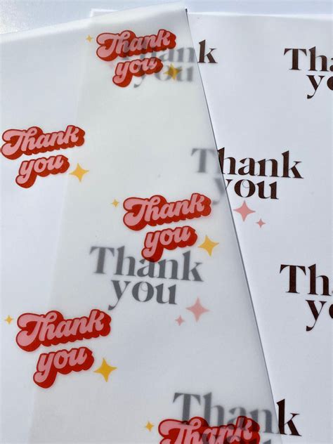 A3 Thank You T Wrap Thank You Packaging Business Etsy