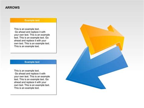 Interaction Arrows Collection Diagrams PPT