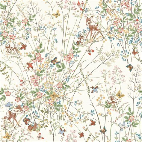 Bambi Cream Disney Wallpaper