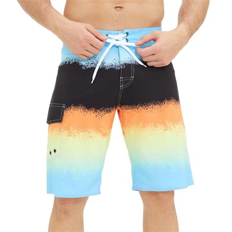 Zuwimk Mens Swimsuit Trunksmens Swim Trunks Quick Dry Stretch Bathing