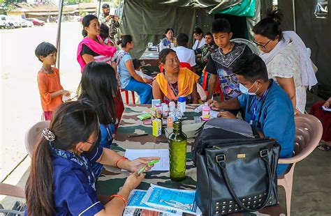 Manipur More Than 50000 People In Relief Camps