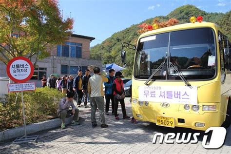 치악산사무소 단풍철 불법행위·교통혼잡 최소화 추진 뉴스1