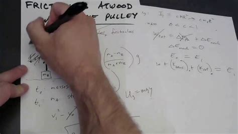 Two Problems Involving Rotational Kinetic Energy Youtube