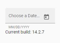 Bug Matdatepicker Datepicker Label Overflows Over Icon Issue