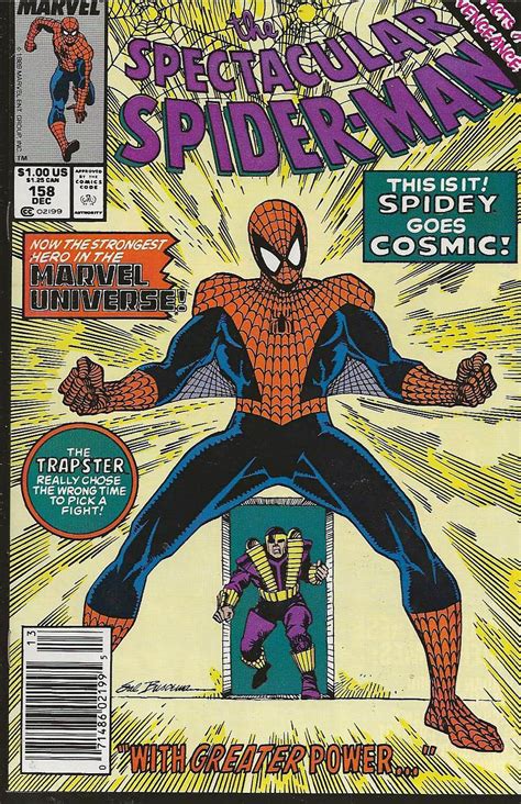 The Spectacular Spider Man 158 Direct Edition 1989 NM Comic