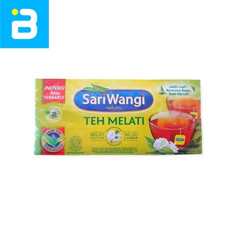 Jual Teh Sari Wangi Teh Melati 25 Kantong Shopee Indonesia