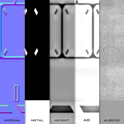 Generic Sci Fi Tiling Textures — Polycount