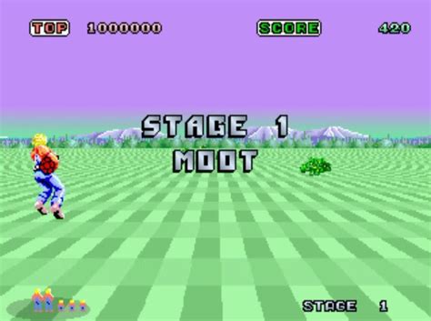 Space Harrier Sega 1985 Arcade R80sgaming