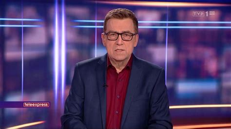 Takich scen w Teleexpressie jeszcze nie było Maciej Orłoś nie mógł
