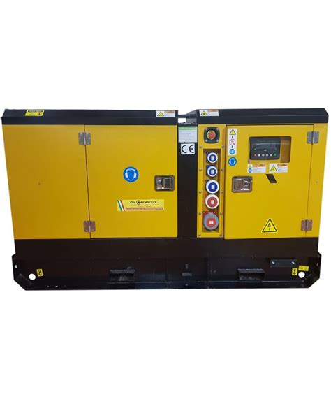 Generator Set 45 Kva Diesel Id Silenced 1500rpm Threephase Mod J45si