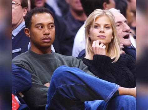 Tiger Woods And Ex Elin Nordegren Chat At Son Charlies Golf Tournament