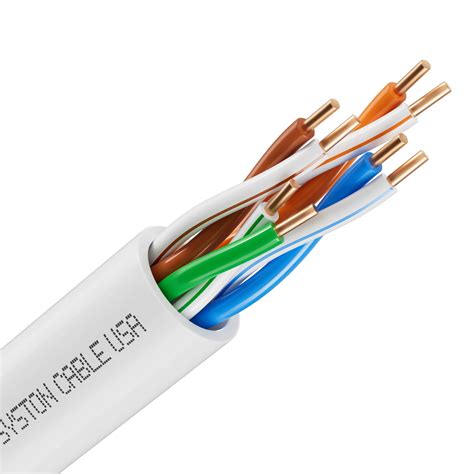 Syston Cable Technology Cat 5e Ethernet Network Cable 20 Ft 350mhz