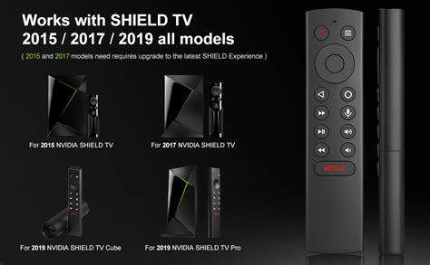 Voice Replacement Remote Control For Nvidia Shield Tv And