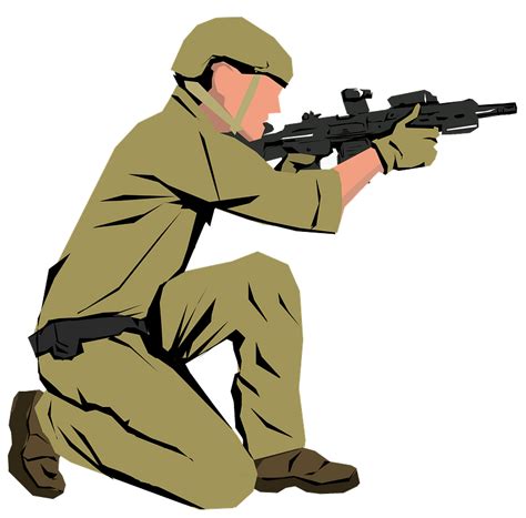 Soldier Clip Art Vector Graphics Army Cartoon Soldier In 2020 Cartoon Porn Sex Picture
