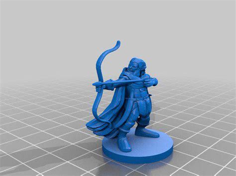 弓箭手 By 建模找我 3d打印模型文件3d模型库 免费平价 魔猴网
