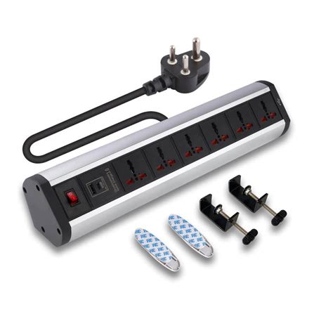 MX Premium Power Console Universal Sockets With W PD Charging Port Extension Board