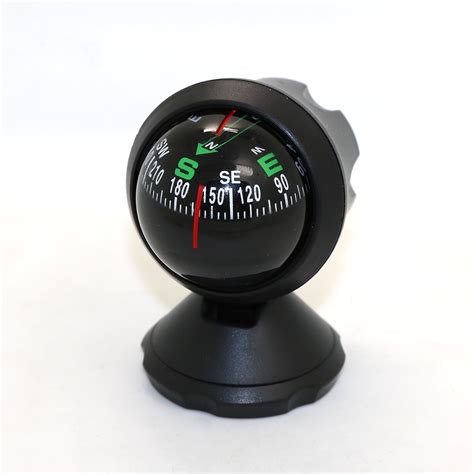 Ad Universal Compass Mini Car Navigation Compass Rotary Adjustable