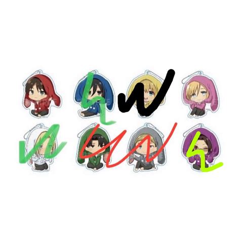 進擊的巨人 進擊之巨人 進巨 Hanji 艾倫 艾連 Eren 阿爾敏 阿明 Armin 女王 Historia Krista 掛飾 掛件