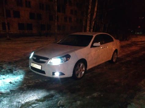 Ксенон в Ближний свет и ПТФ — Chevrolet Epica, 2 л, 2010 года ...