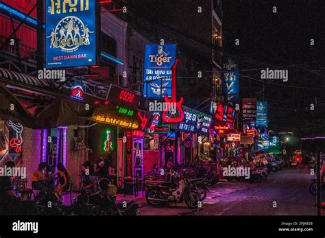 Nightclubs And Girly Bars Nightlife In The Red Light District Phnom