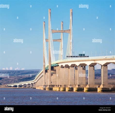 The Prince Of Wales Bridge Or Second Severn Crossing Carries Road