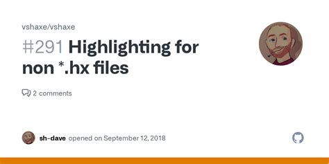Highlighting For Non Hx Files Issue Vshaxe Vshaxe Github