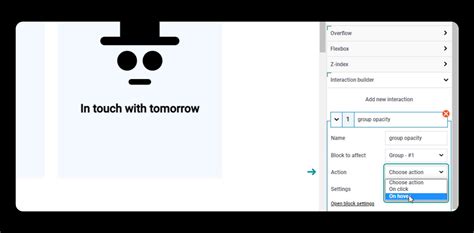 Interaction Builder Guide MaxiBlocks Helpdesk