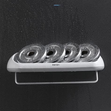 Badu Bg Стойка за съхранение в баня без удари Шампоан Козметичен рафт за душ Стенен кухненски