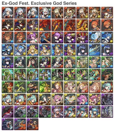 why does padx list these as “ex god fest exclusives” r puzzleanddragons