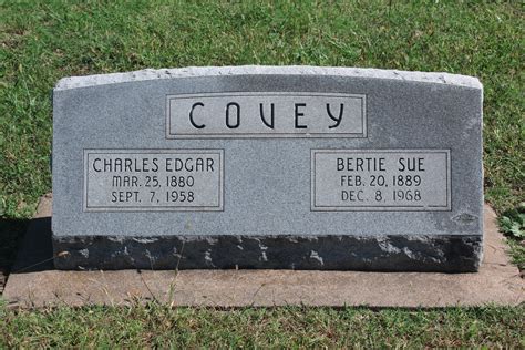 Bertie Sue Covey Memorial Find A Grave