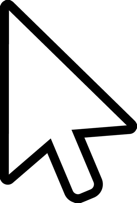 Mouse Arrow Cursor Selecting Clicking And Navigating Digital Content Symbolizing User