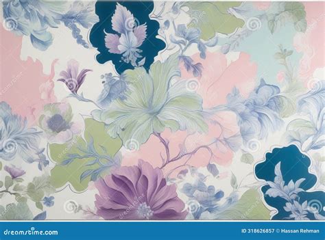 A Fusion Of Toile De Jouy Patterns And Human Anatomy Stock Illustration Illustration Of