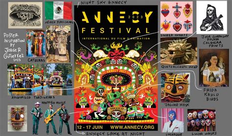 Annecy Unveils 2023 Poster Designed By Jorge R Gutierrez Animation Magazine