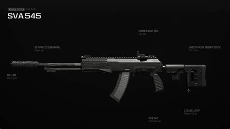 Best Sva 545 Loadout In Mw3 Multiplayer Best Sva 545 Build Dot Esports