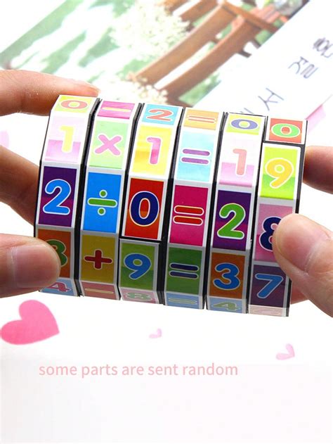 1pc Random Plastic Cylinder RubikS Cube Puzzle Toy SHEIN USA