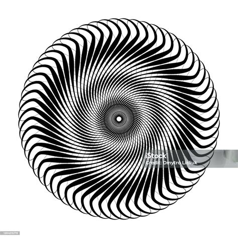 分離されたベクター形状白い背景に回転する黒いスパイラル催眠効果eps10 くるくる回るのベクターアート素材や画像を多数ご用意 くるくる