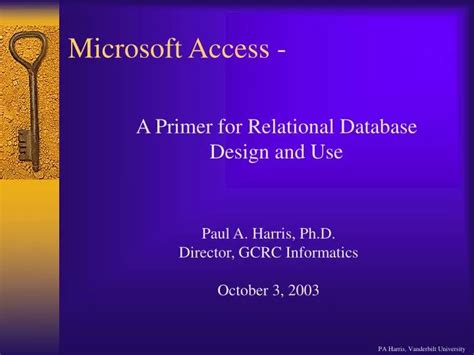 Ppt Microsoft Access Powerpoint Presentation Free Download Id