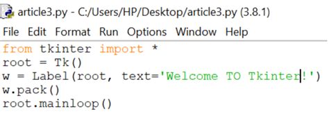 Python GUI Programming With Tkinter BTech Geeks