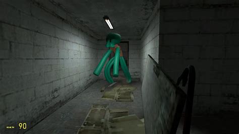 Squidward Tenticles Scary Moments Garrys Mod Youtube