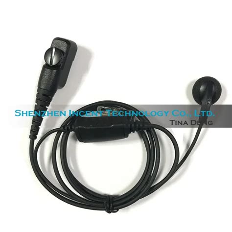 VOATINE AIR Oreillettes Pour EADS THR9 TETRA Radio 2 Pi Ces Lot