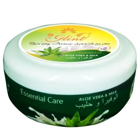 Essential Care Aloe Vera Milk Glint Beauty Cream For Personal