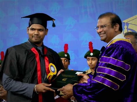 Ruban Gino Singh On Linkedin Kitsgrad24 Graduation Karunyauniversity