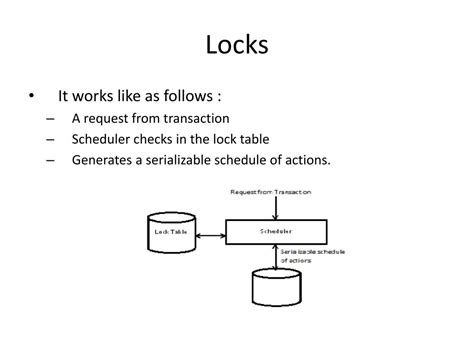 ppt concurrency control enforcing serializability by locks powerpoint
