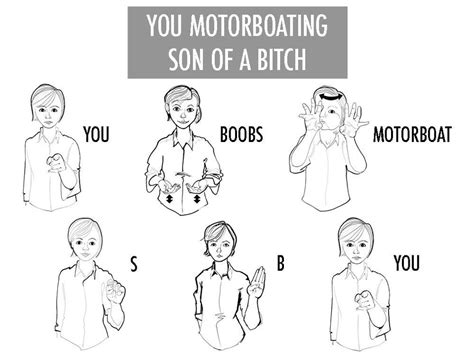 Nsfw 9 Smutty Sign Language Phrases Huffpost Entertainment