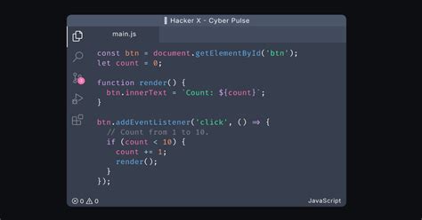 Hacker X By Hasibur R Vs Code Themes