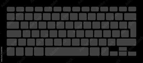 Computer Keyboard Black Keyboard Entry Set Without Letters And Numbers