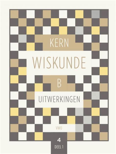 Kern Wiskunde Uitwerkingenboek Vwo Wiskunde B Deel Boom