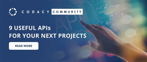 9 Useful Apis For Your Next Projects Dev Community